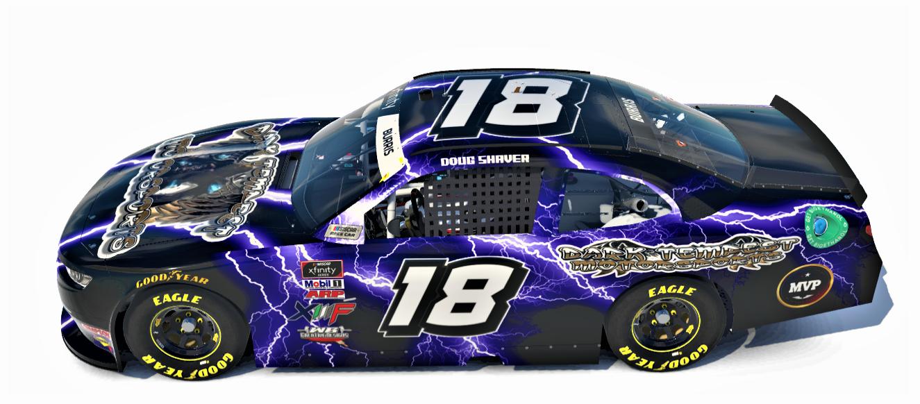 Doug Shaver Lightning Xfinity by Wade B. - Trading Paints