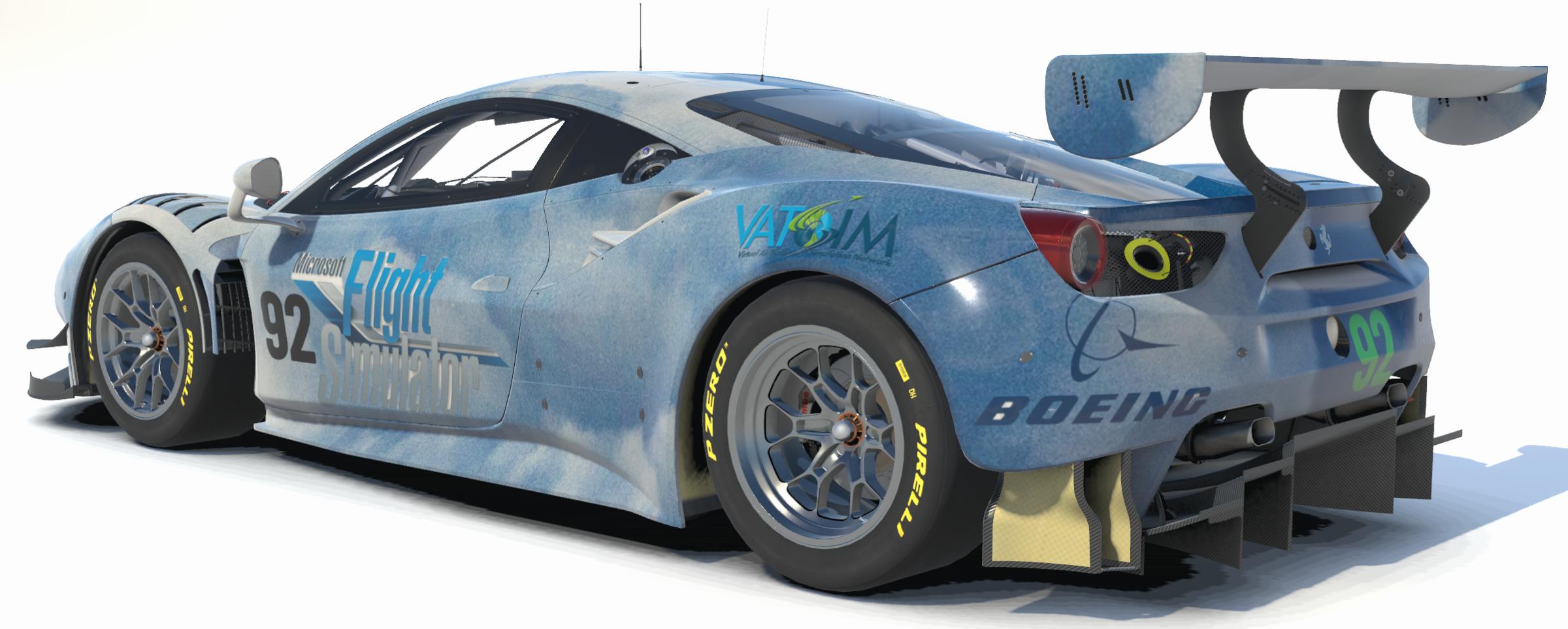 MSFS Ferrari 488 GT3 Evo by Marcus Craven - Trading Paints