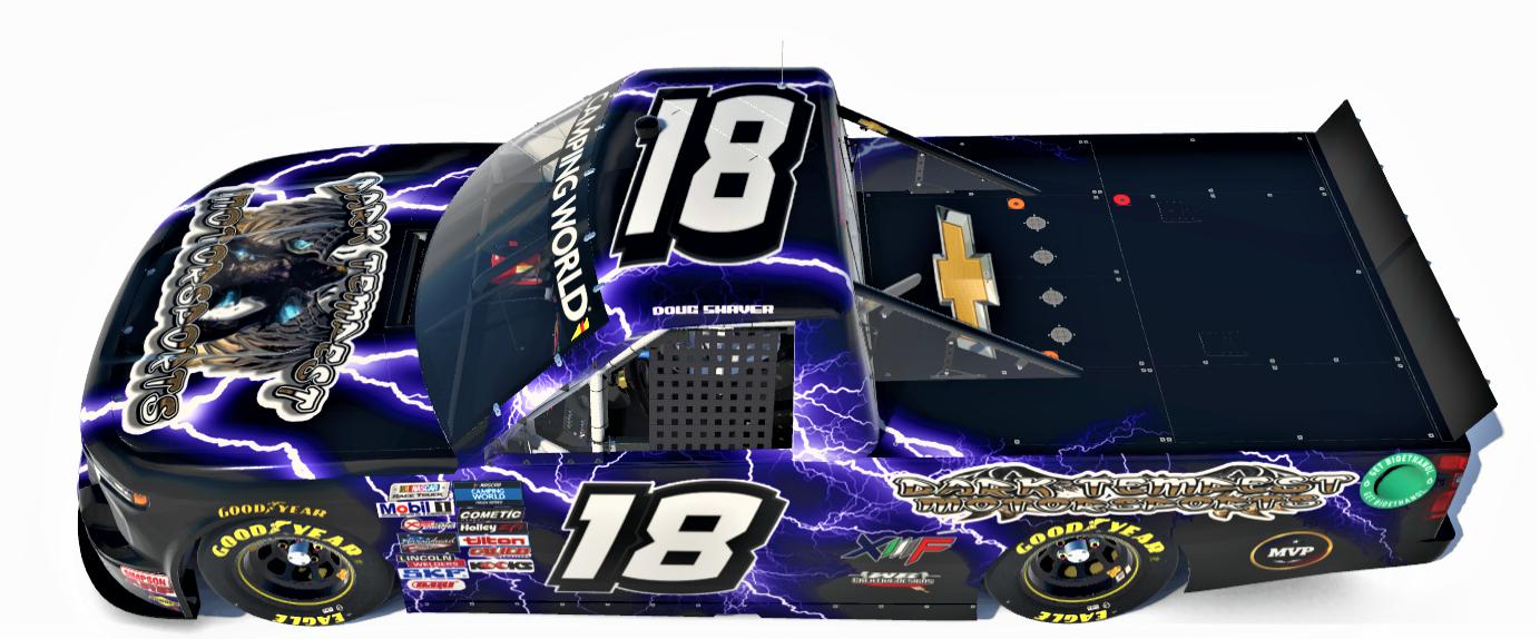 Doug Shaver Lightning Silverado by Wade B. - Trading Paints