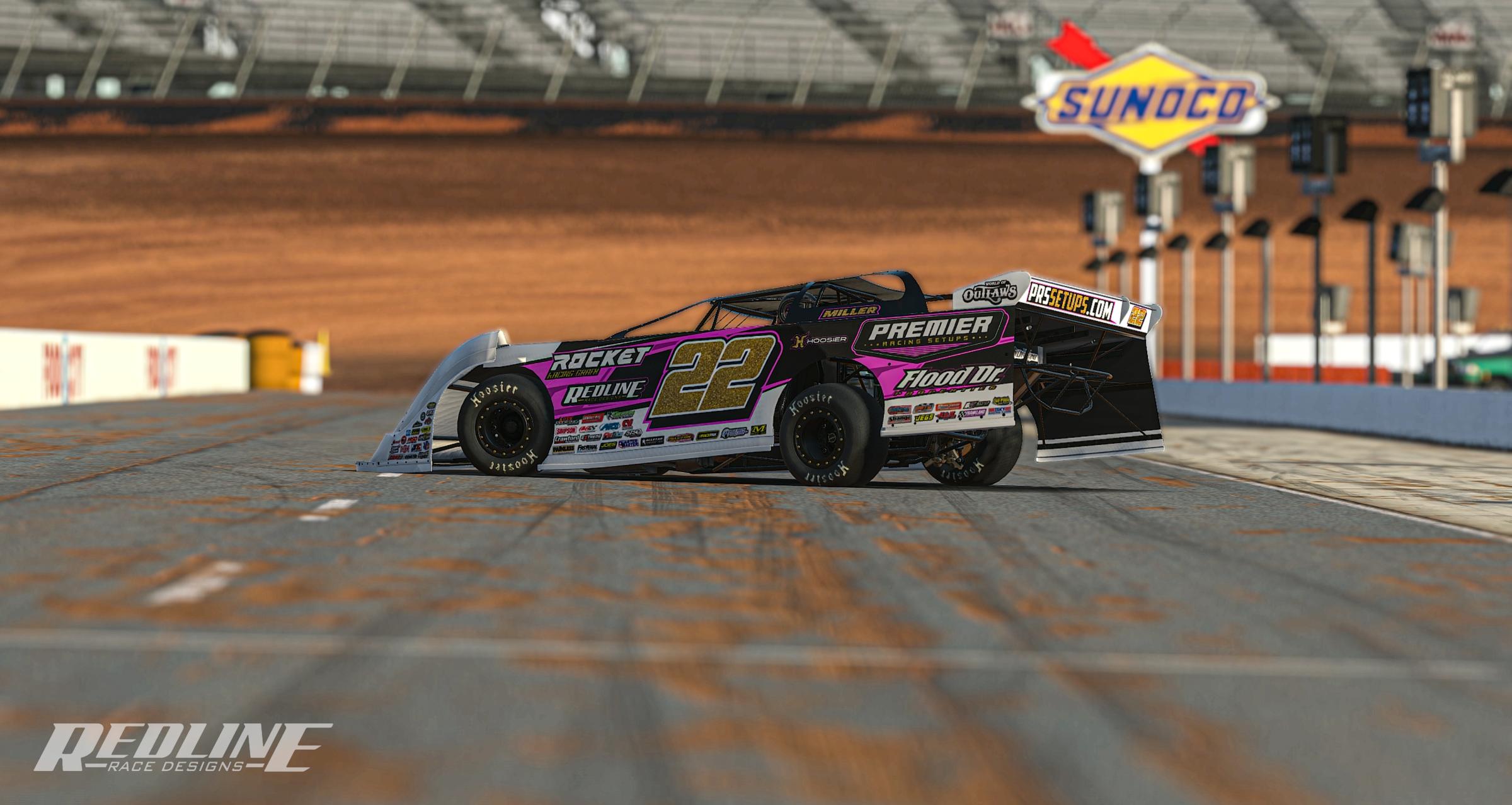 JamesMiller 22 By Redline Race Designs by Coulter W. - Trading Paints