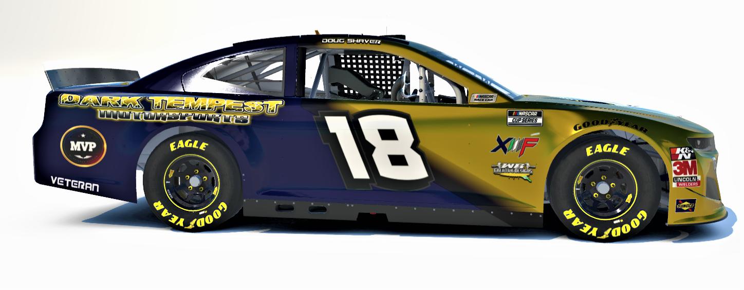 Doug Shaver Vet Gen 6 Cup car by Wade B. - Trading Paints