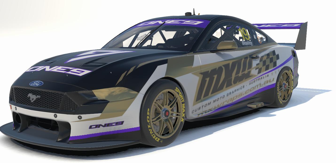 ONE9 MX Wraps Racing - Mustang by Chris Bleakley - Trading Paints