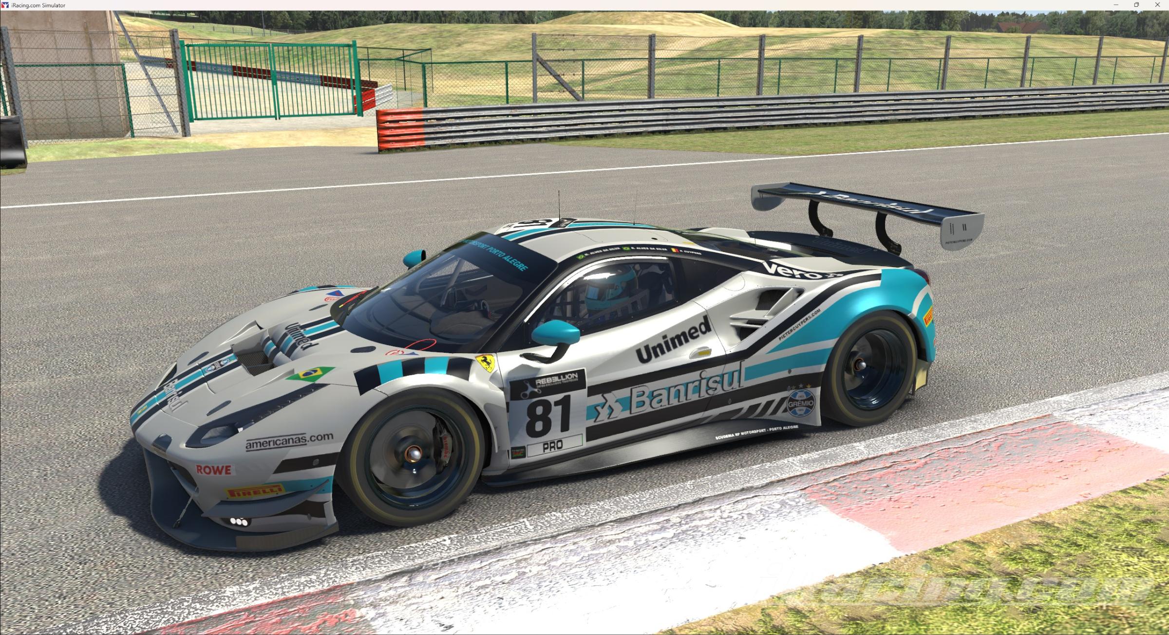 RP MOTORSPORT -PORTO ALEGRE- FERRARI GT3 Evo 2020 #Gremio by Pieter ...