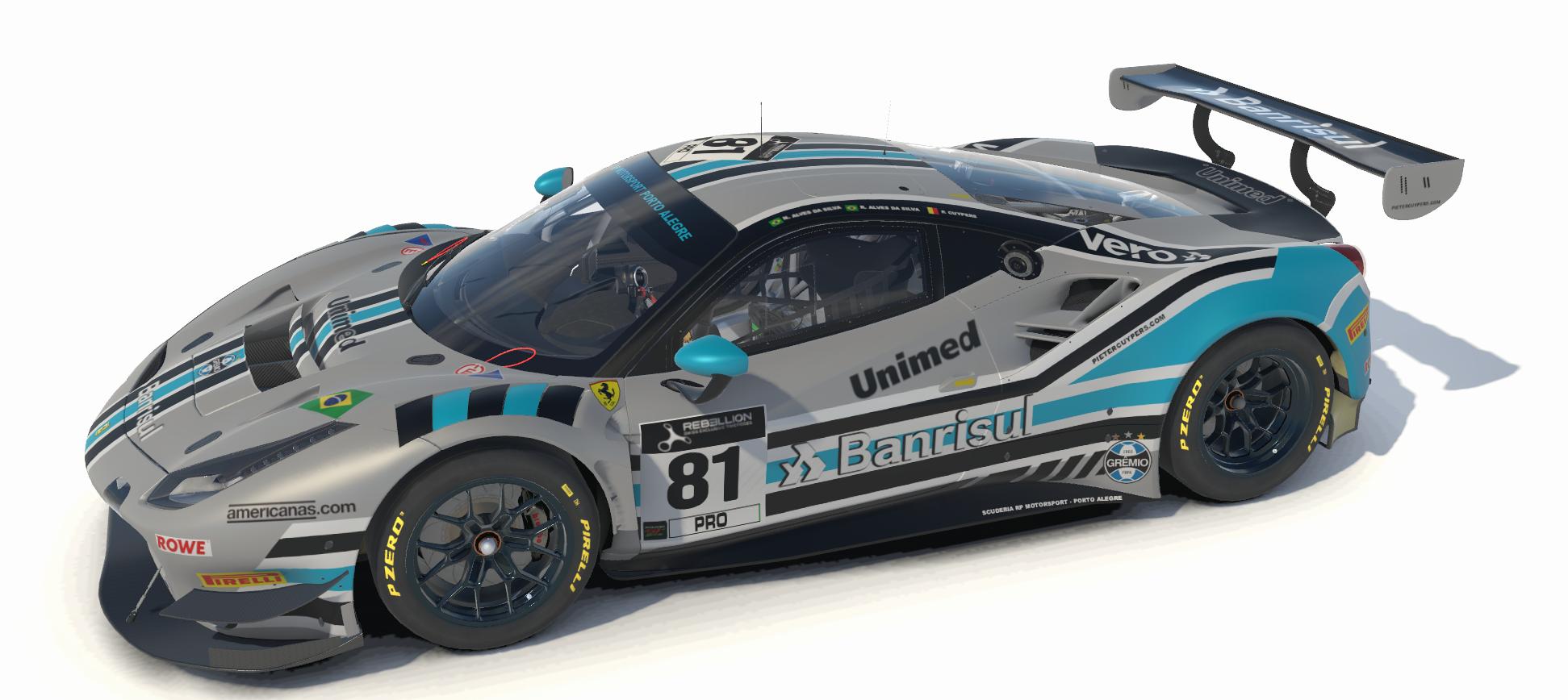 RP MOTORSPORT -PORTO ALEGRE- FERRARI GT3 Evo 2020 #Gremio by Pieter ...