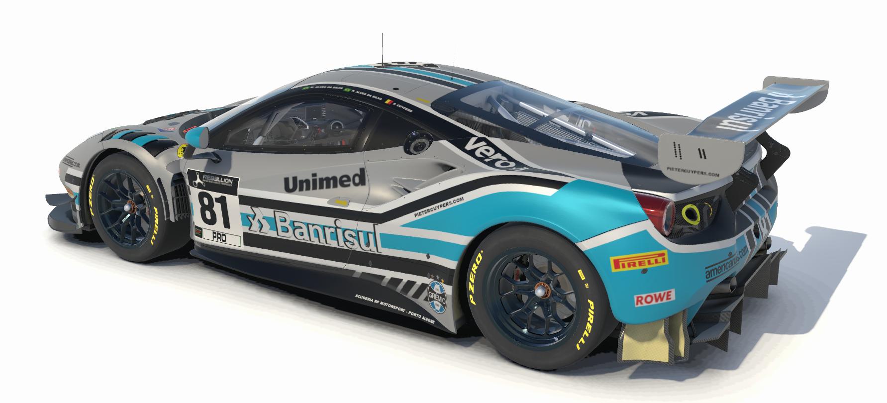 RP MOTORSPORT -PORTO ALEGRE- FERRARI GT3 Evo 2020 #Gremio by Pieter ...