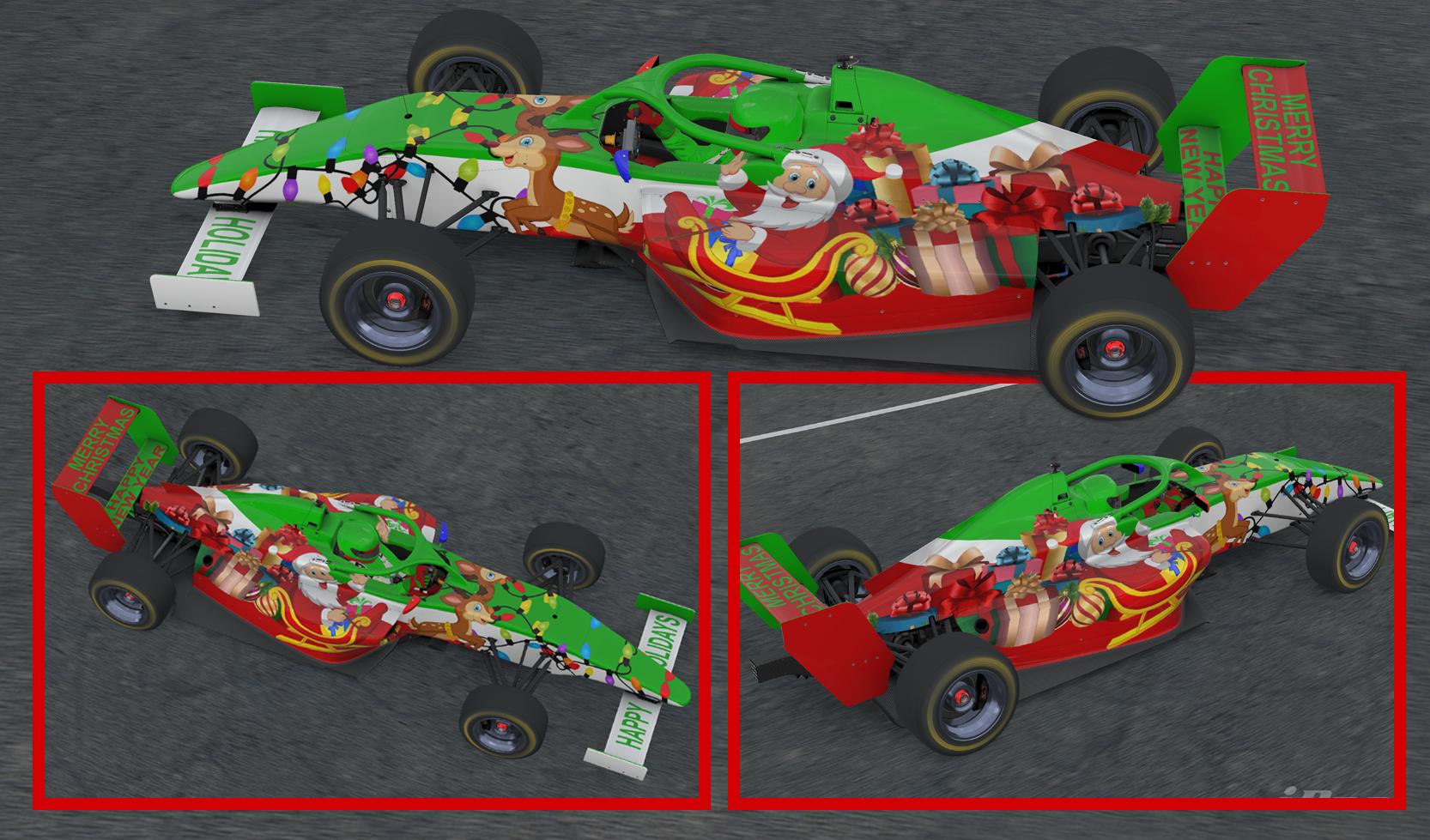 Formula IR 04 Christmas by Clyde Coman - Trading Paints