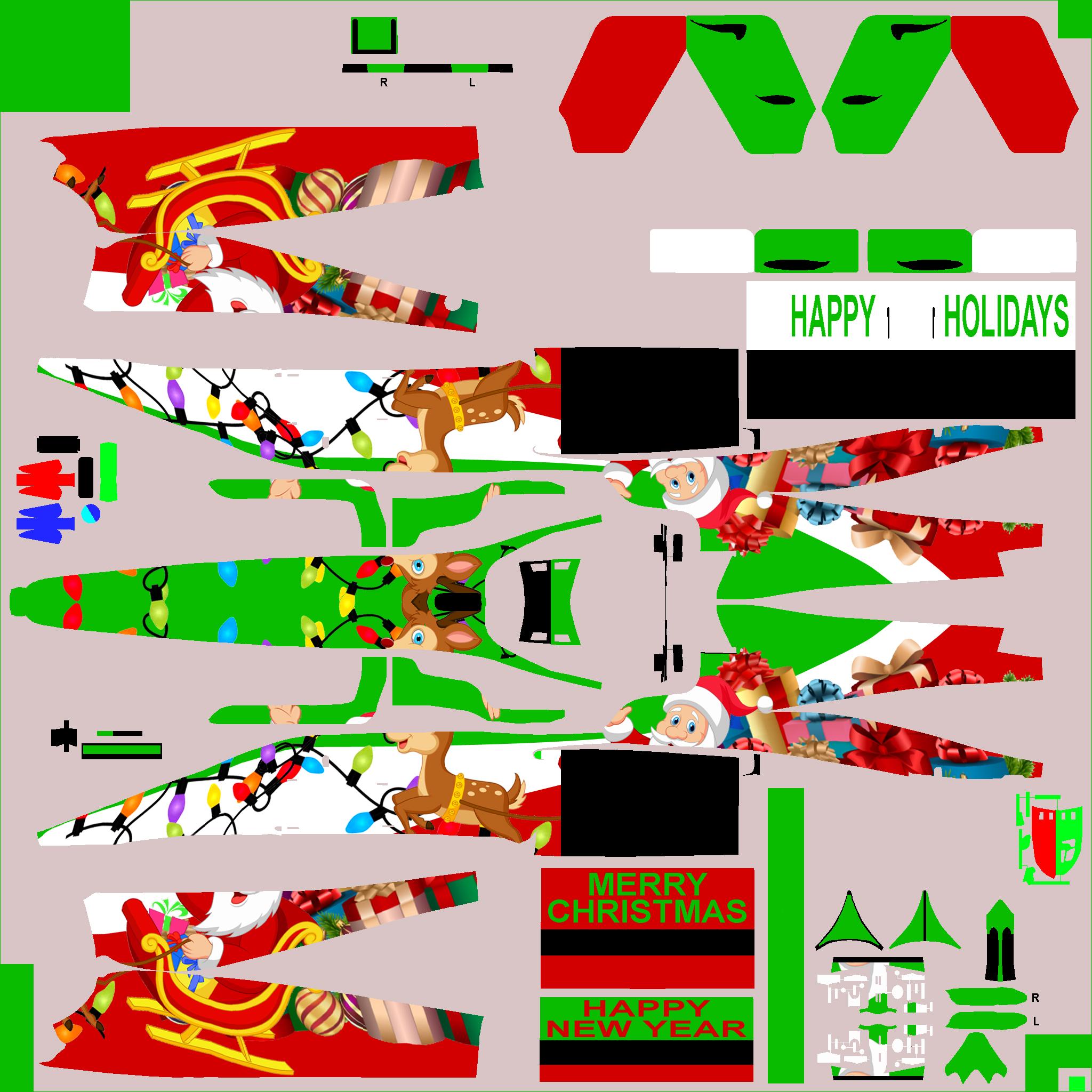 Formula IR 04 Christmas by Clyde Coman - Trading Paints