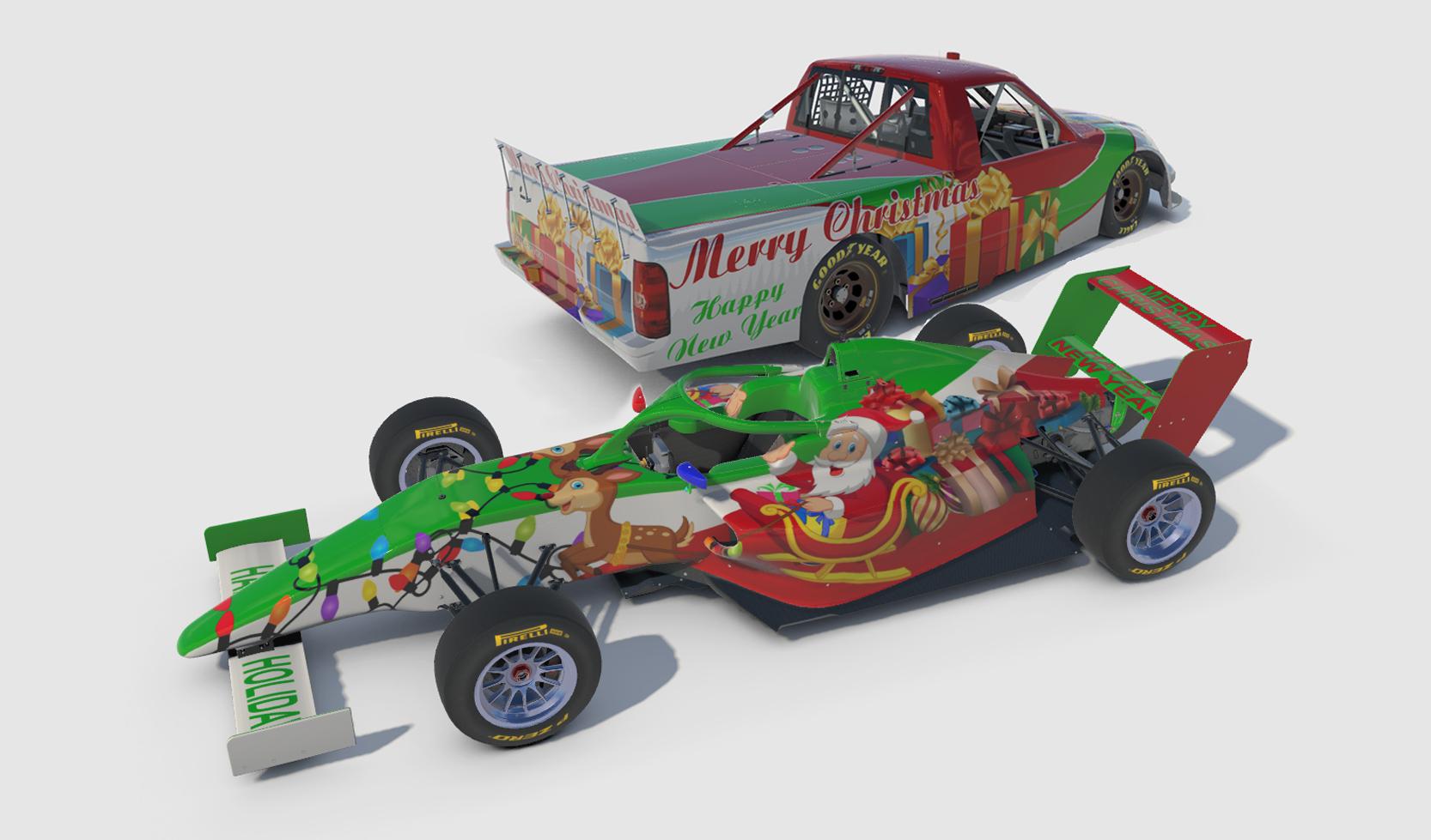 Formula IR 04 Christmas by Clyde Coman - Trading Paints