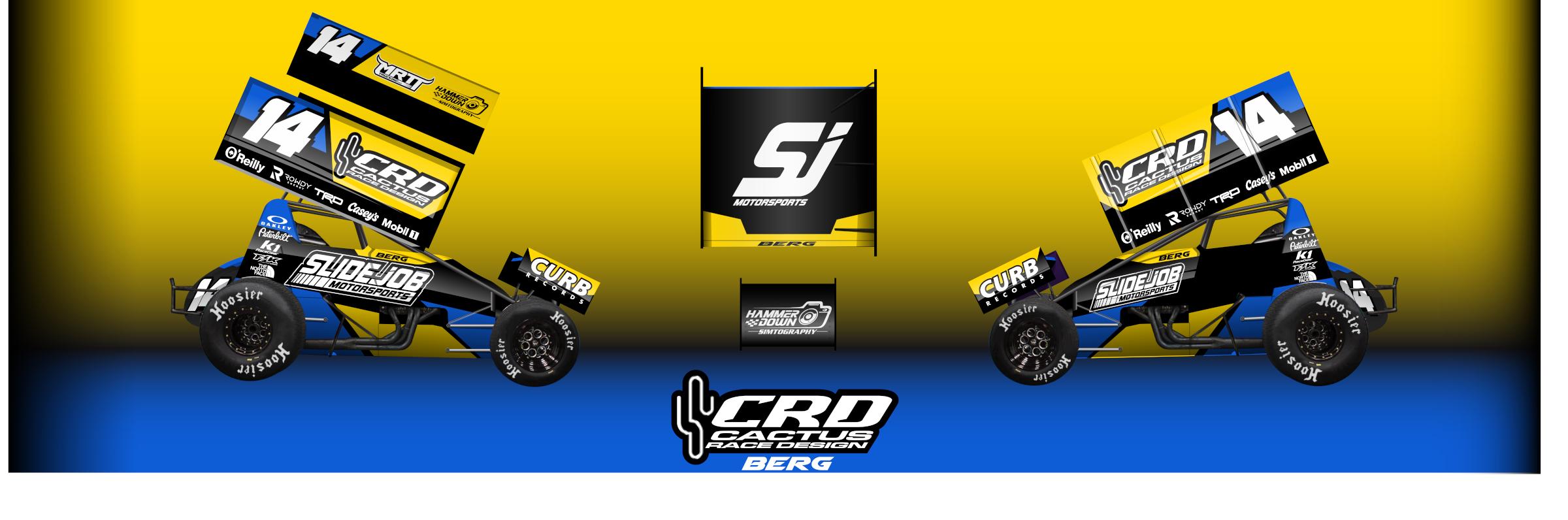 2023 Dylan Berg SJ Motorsports Sprint Car by Koleton Anderson - Trading ...