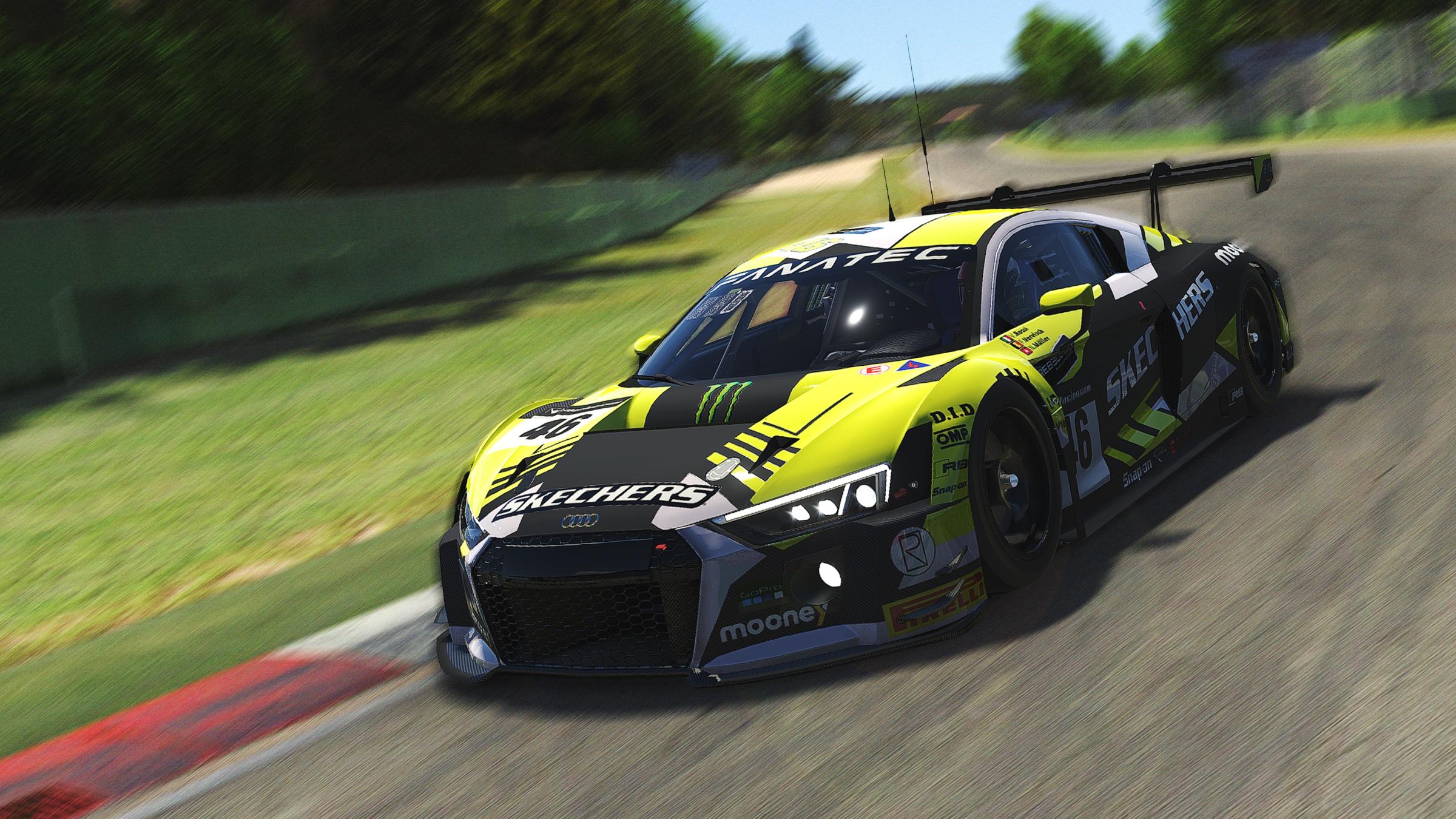 Valentino Rossi Audi R8 LMS GT3 Evo II Team WRT 2022 by Gianluca Bresci ...