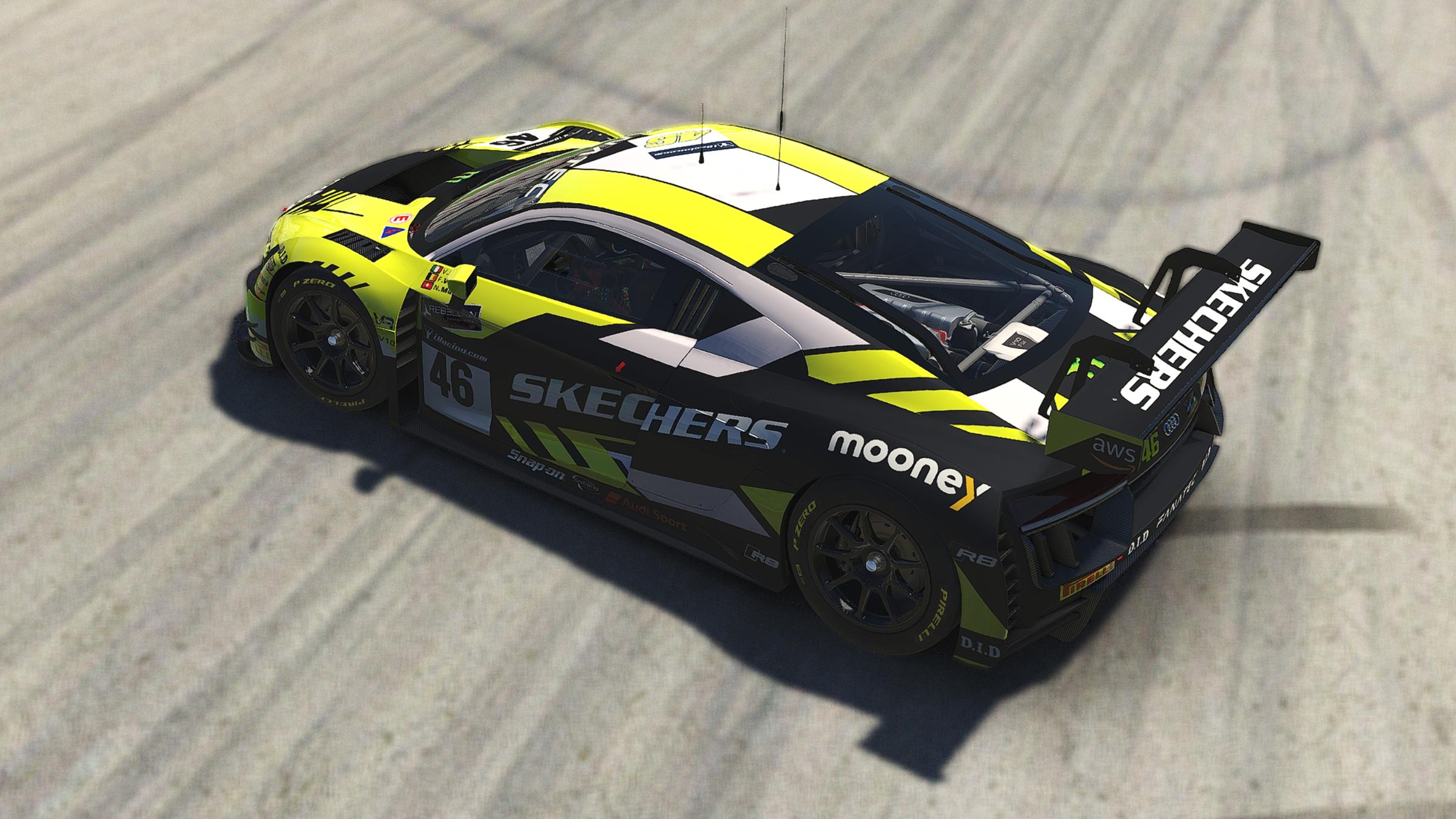 Valentino Rossi Audi R8 LMS GT3 Evo II Team WRT 2022 by Gianluca Bresci ...