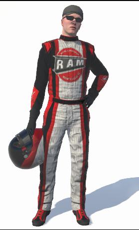 Driver Suit by Charlie Milner - Trading Paints