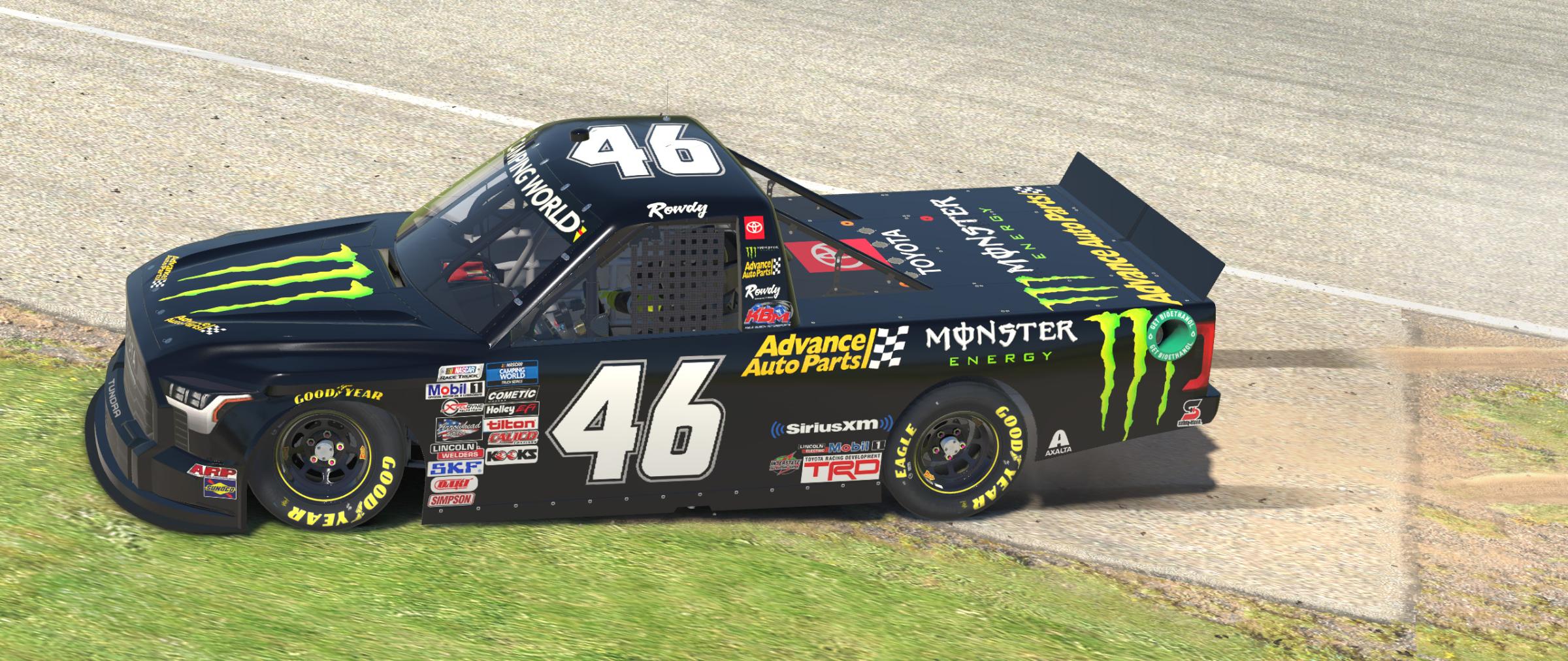 #46 Kyle "Rowdy" Busch Monster Energy Tundra CTS by Shawn Pierce2 ...