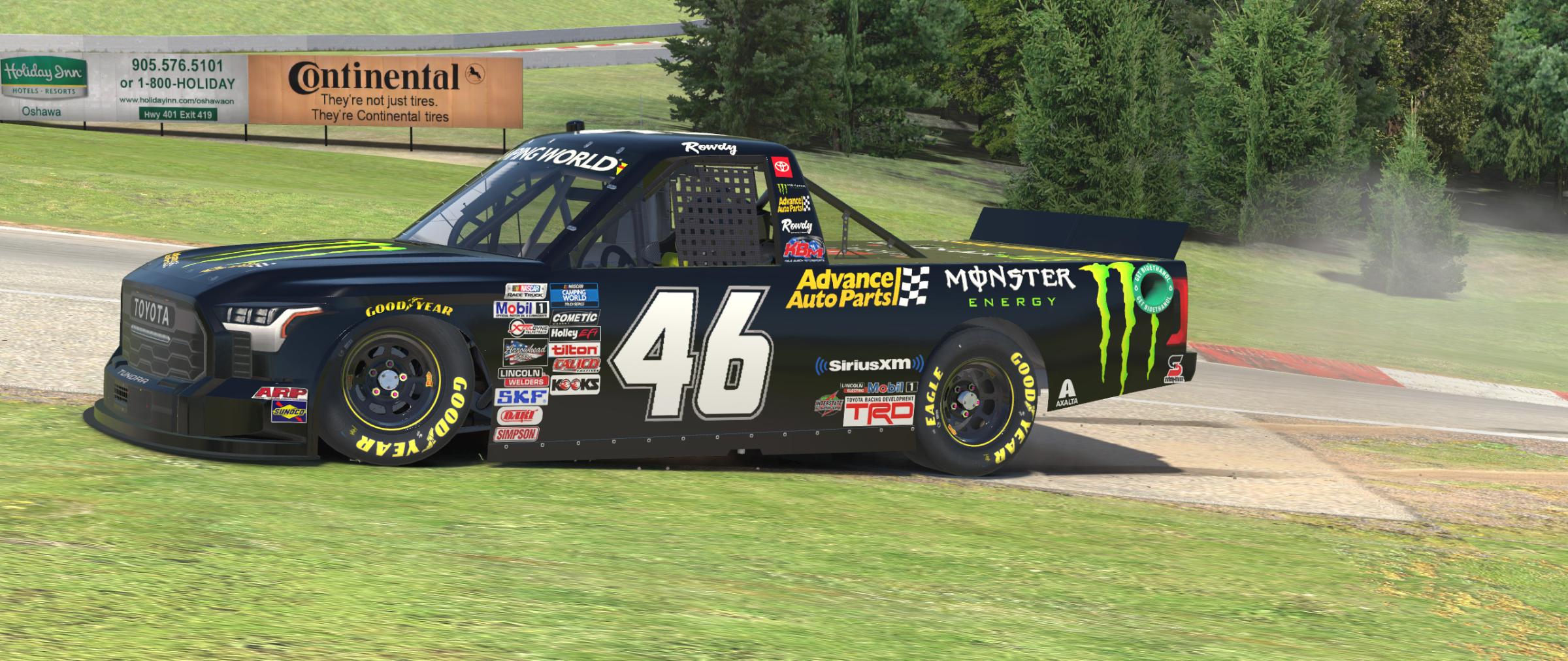 #46 Kyle "Rowdy" Busch Monster Energy Tundra CTS by Shawn Pierce2 ...
