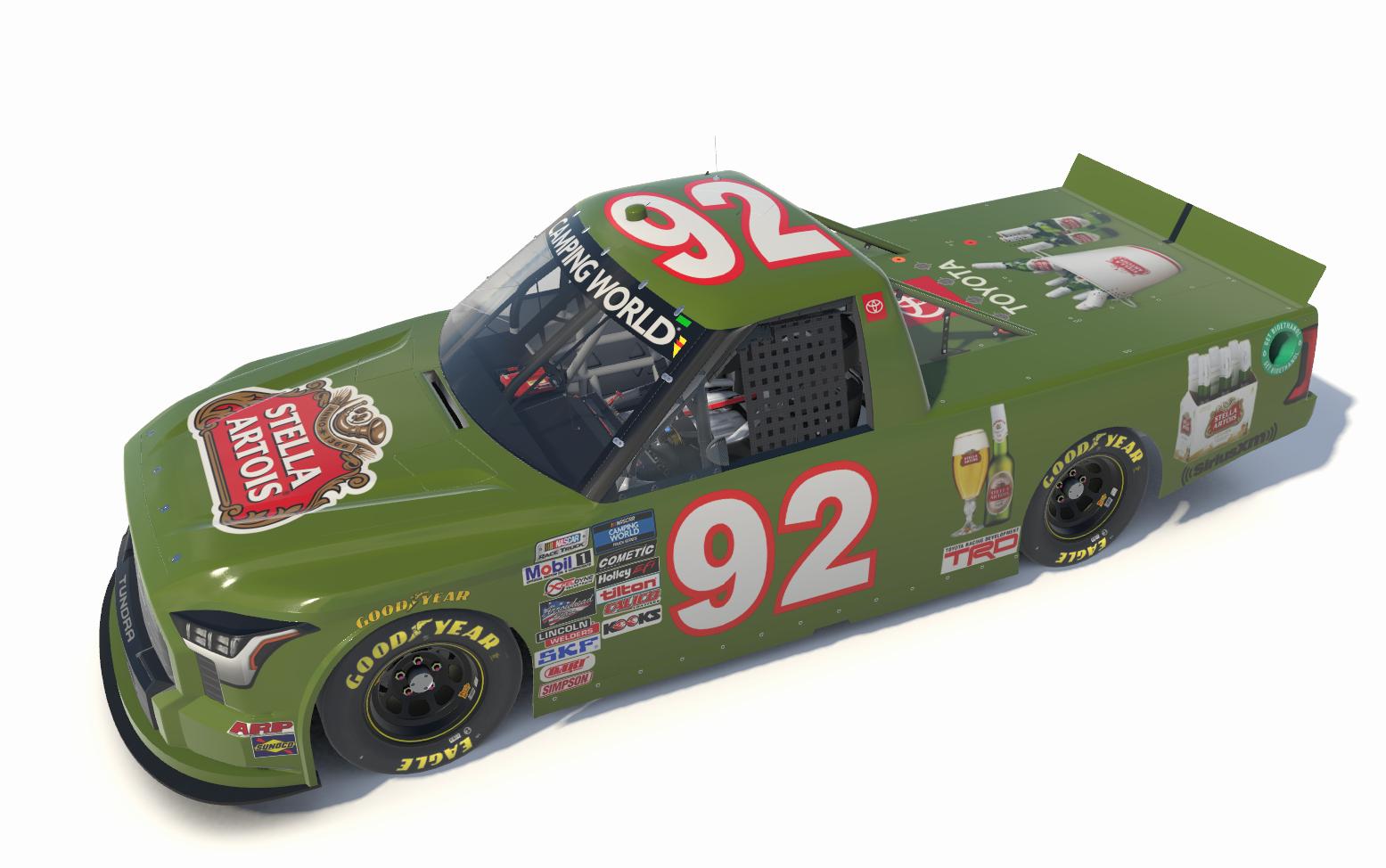 Stella Artois Toyota Tundra by Marcus Craven - Trading Paints