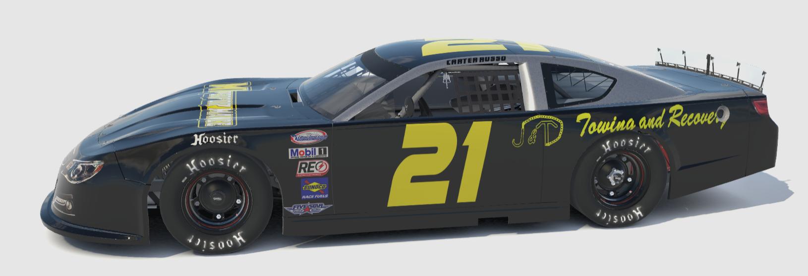 Carter Russo Super Late Model by Steven Ayers Jr - Trading Paints