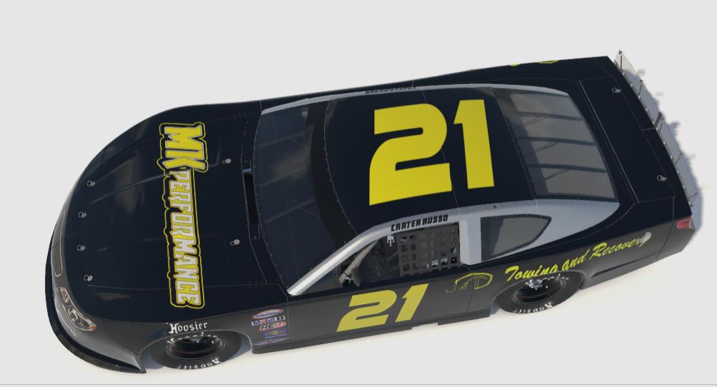 Carter Russo Super Late Model by Steven Ayers Jr - Trading Paints