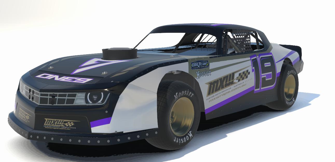 ONE9 MX Wraps Racing - Dirt Street Stock by Chris Bleakley - Trading Paints