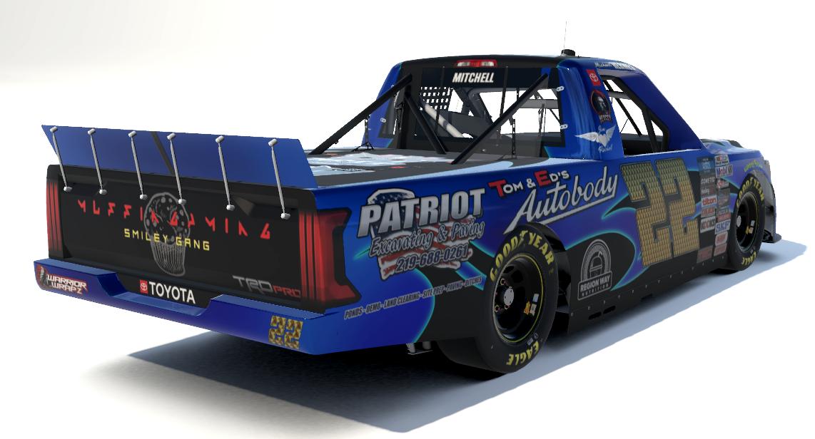 Michael Hermes #22 - NASCAR Camping World Toyota TRD Pro - Patriot ...