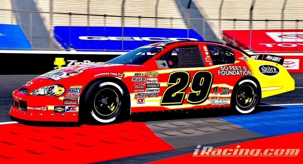 Tyler DeTalente ARCA Sim Stamped by Logan Monteith - Trading Paints