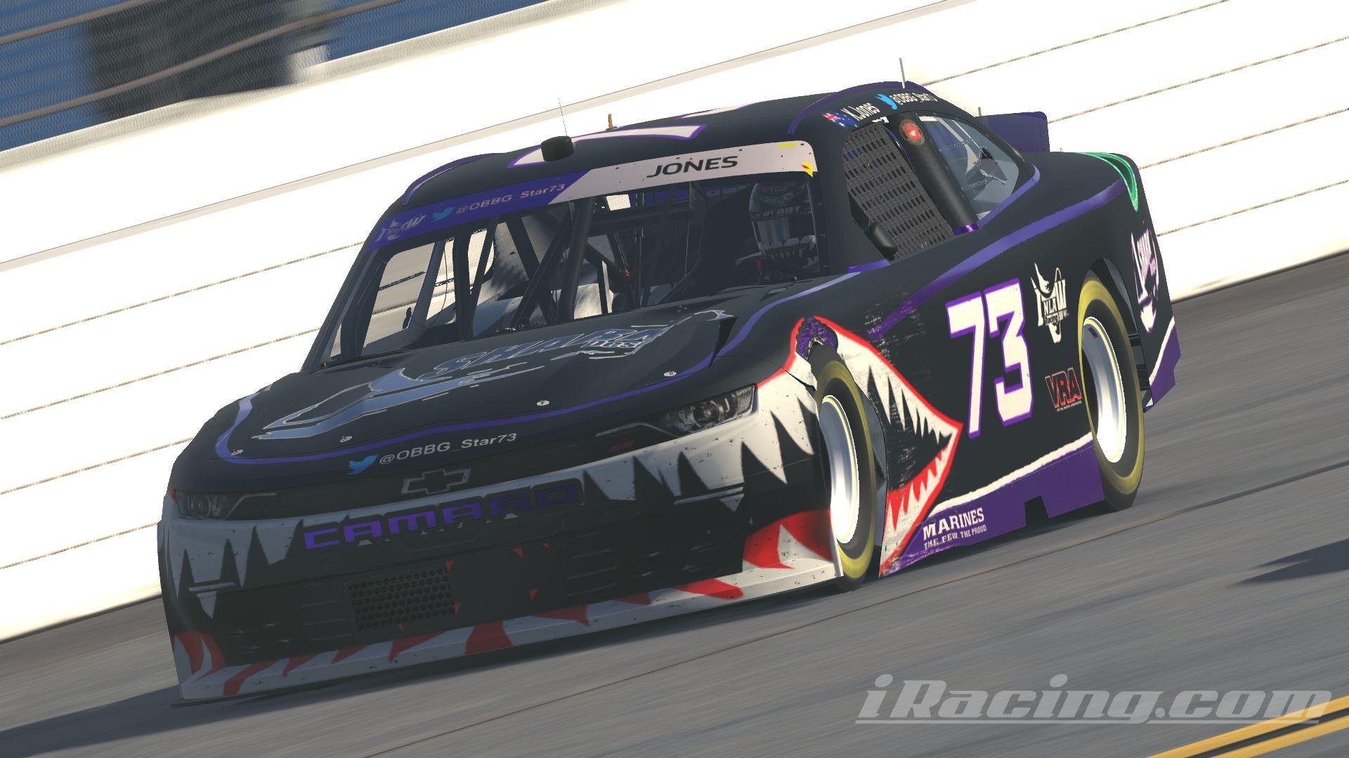 Round 1 Black Purple White Chase by Kynan Jones - Trading Paints