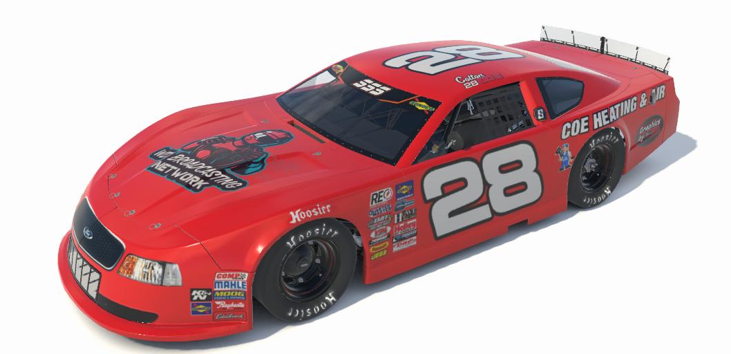 Colton Cow Crown Vic 28 by Winston Deel - Trading Paints