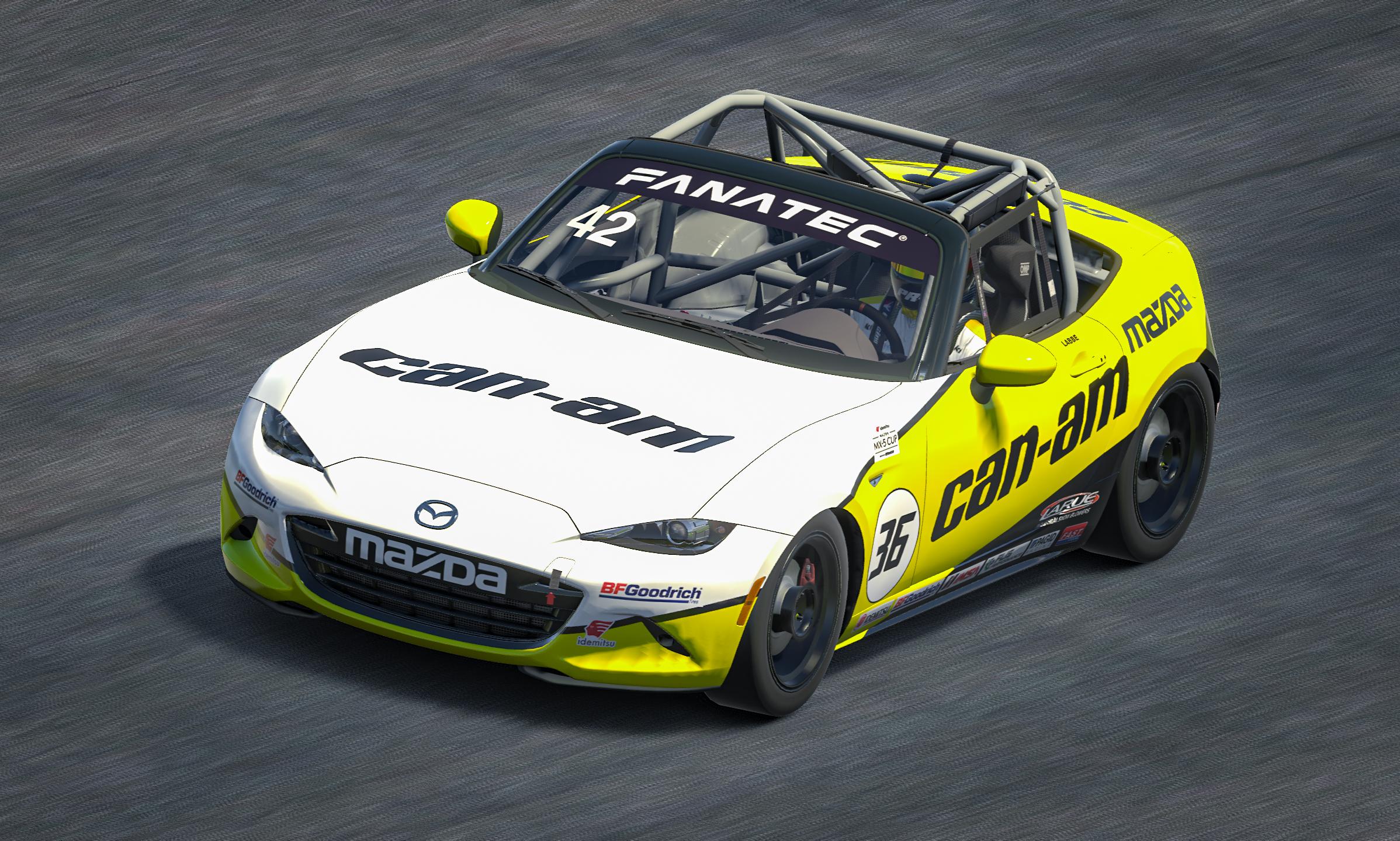 Can-Am Alex Labbe MX-5 by Preston Pardus - Trading Paints