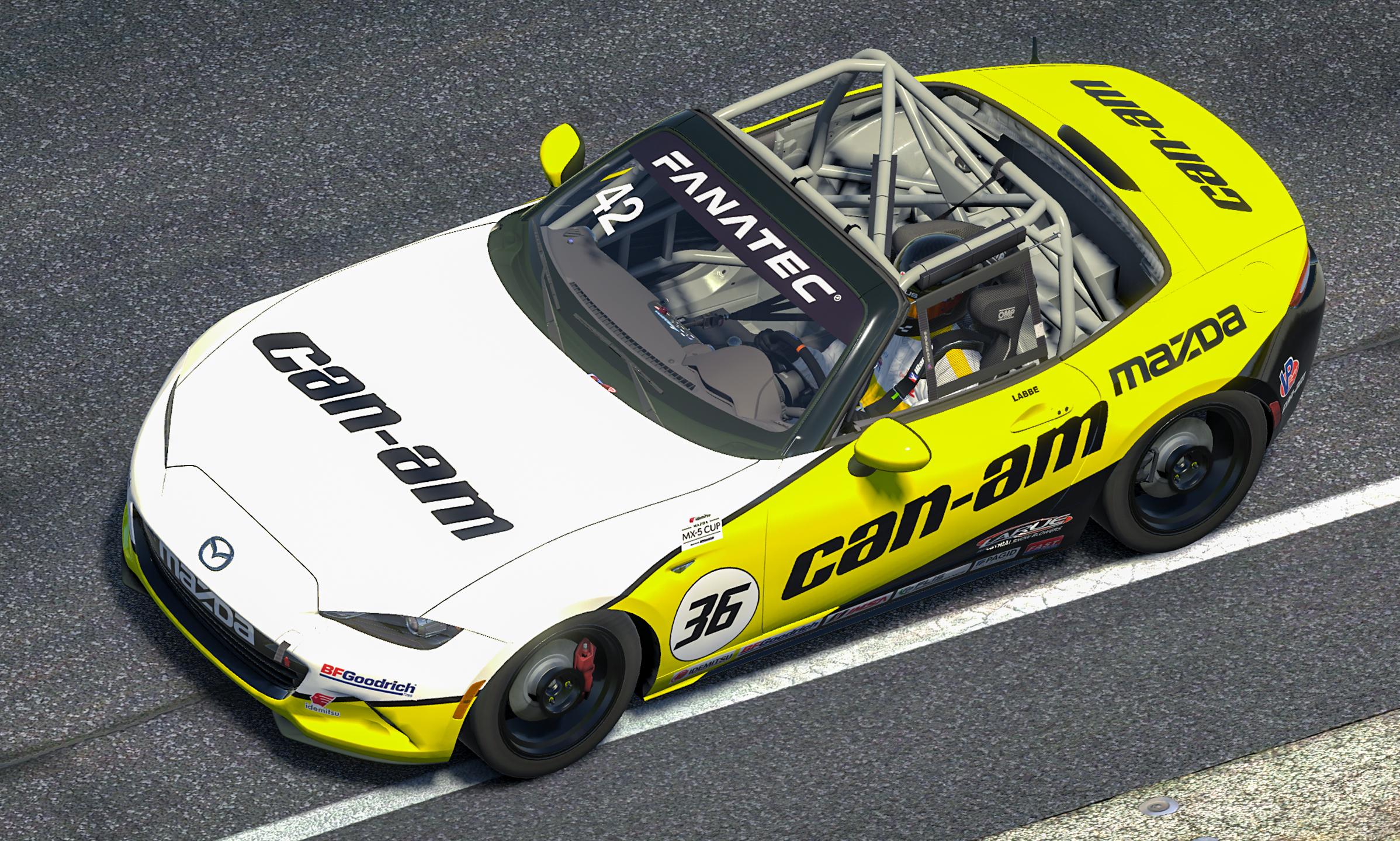 Can-Am Alex Labbe MX-5 by Preston Pardus - Trading Paints