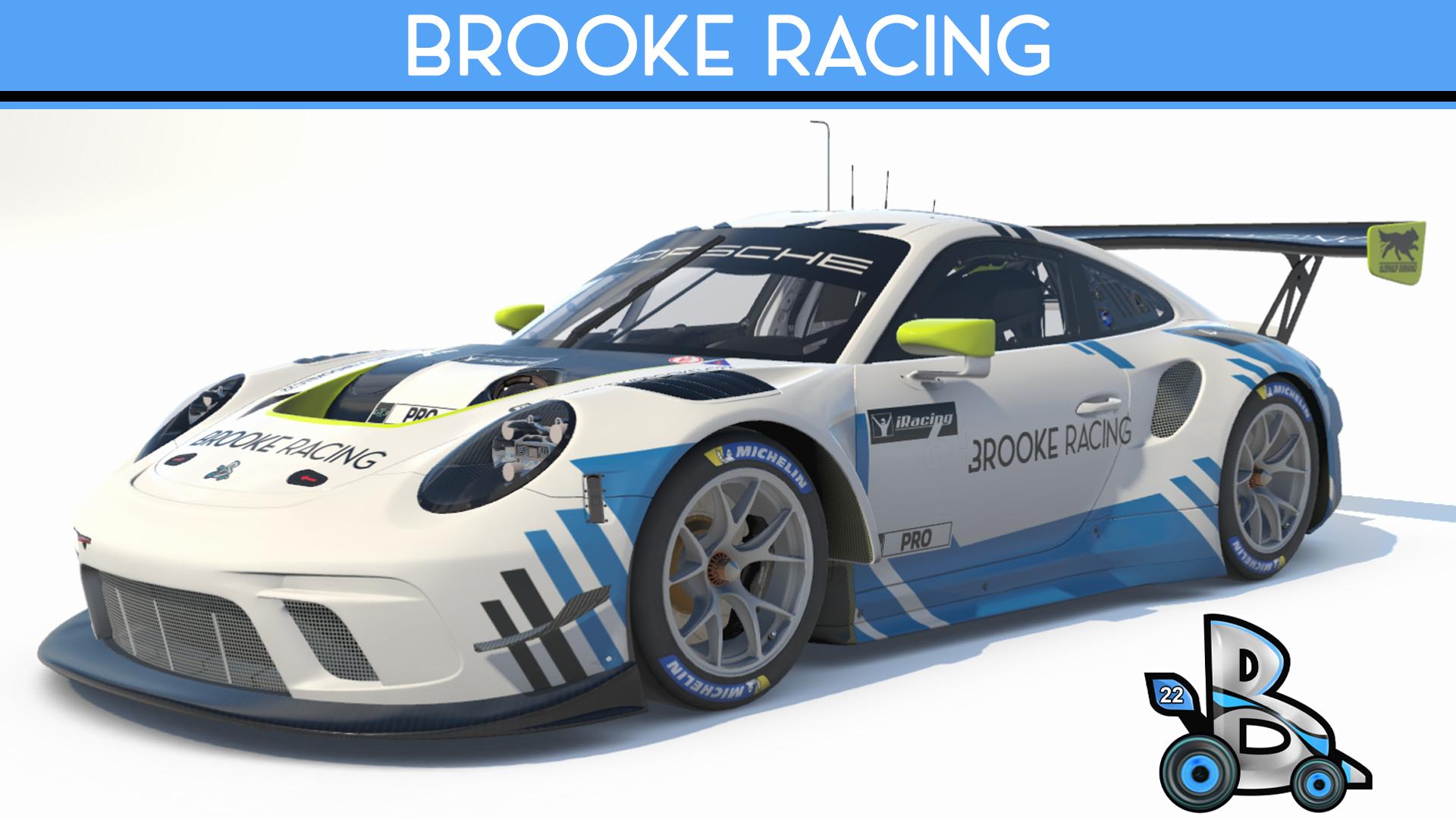 Porsche 911 GT3 R Brooke Racing by Lucas da Costa - Trading Paints