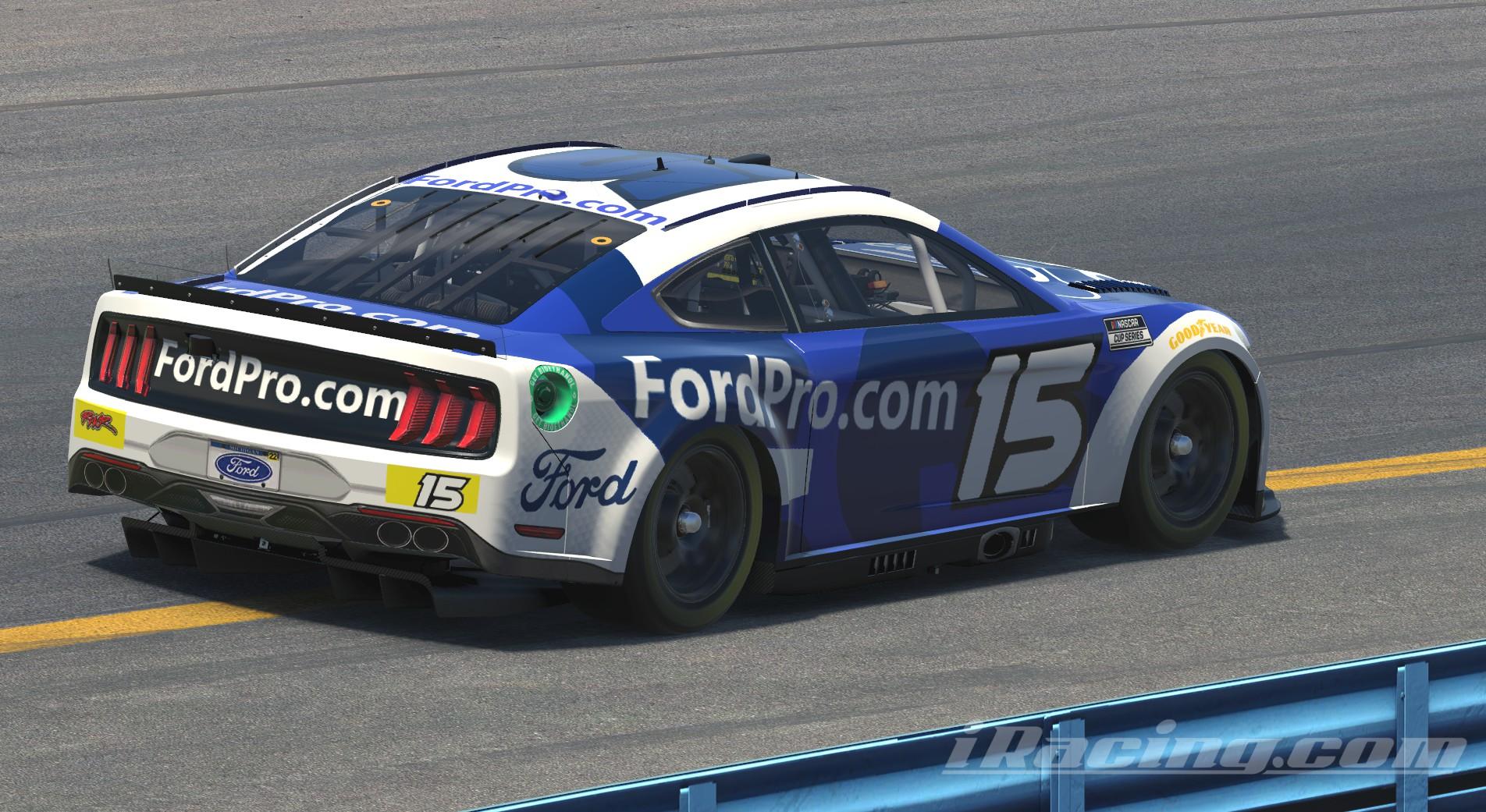 Joey Hand Ford Pro RWR #15 by Jonathan Foshe - Trading Paints