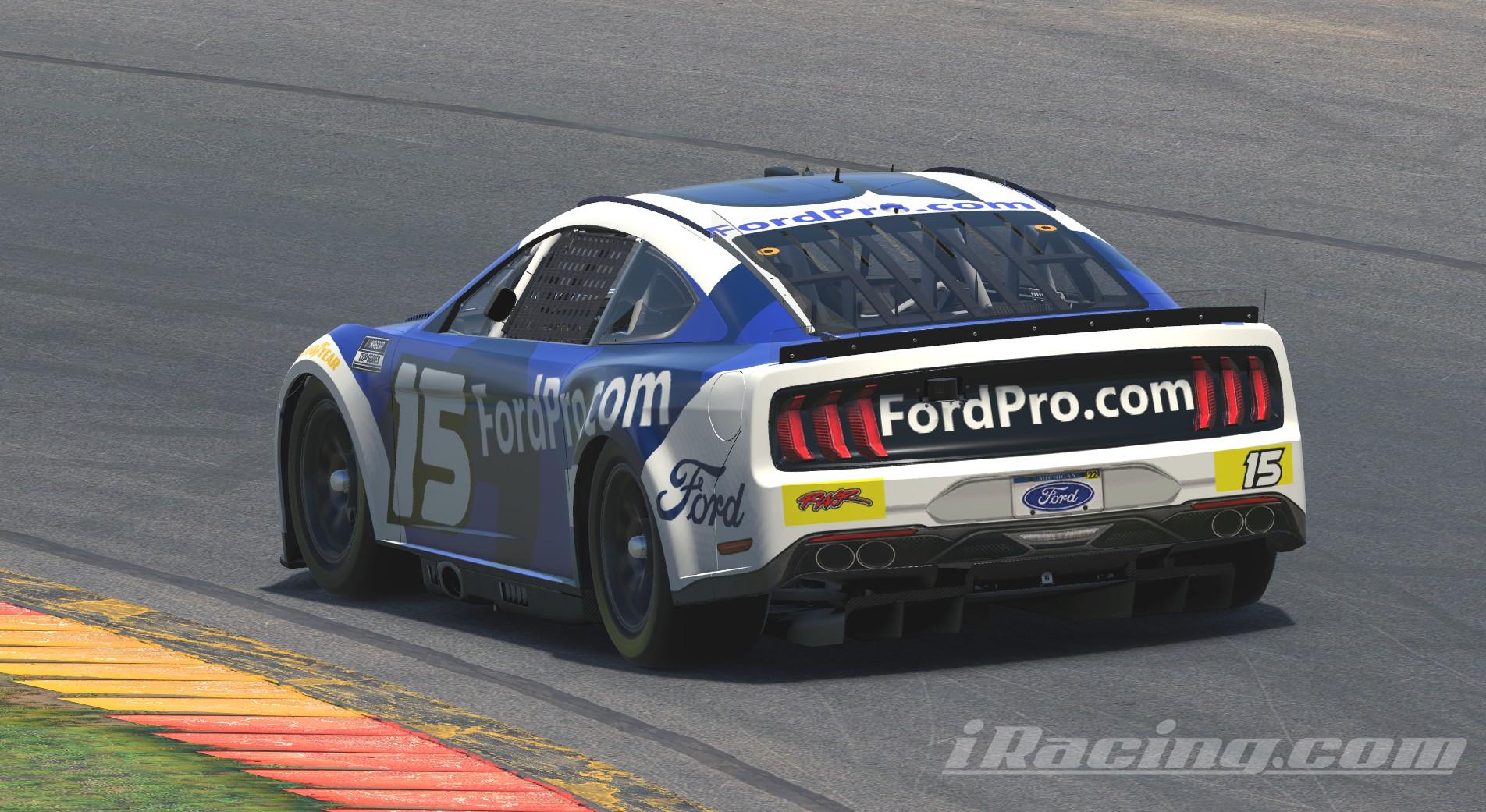 Joey Hand Ford Pro RWR #15 by Jonathan Foshe - Trading Paints