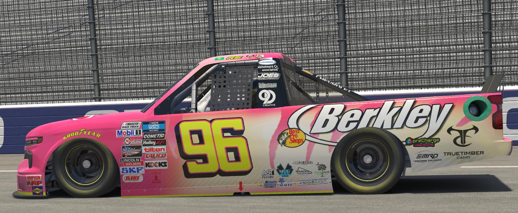 Rob Evans #96 Berkley/Bass Pro Silverado SS Edition by Jordyn P ...