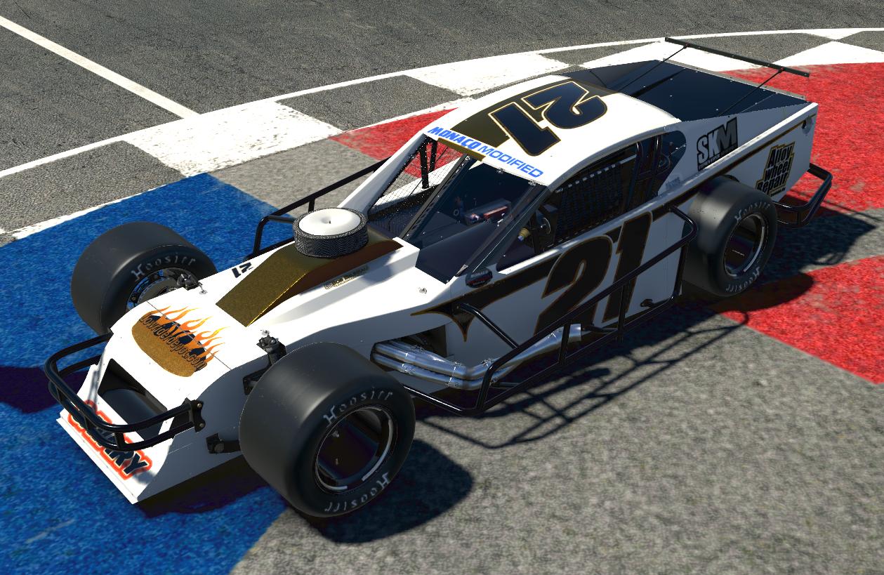 #21 Richard Savary Monaco Modified (custom number) by David K ...
