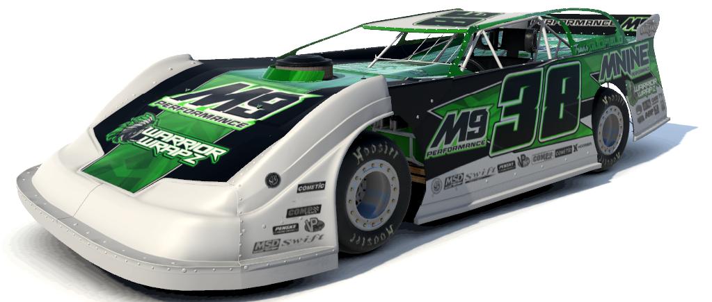 Travis Oldfield #38 - Dirt Late Models - M9 Performance / MNINE ...