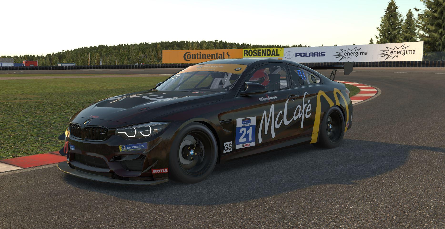 McCafe BMW GT4 by JW Salyers - Trading Paints