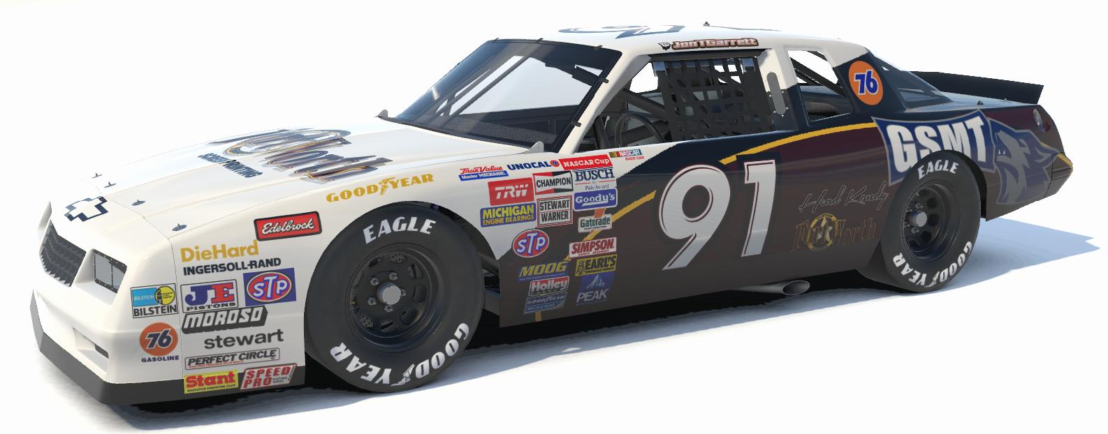 Jon Garrett 87s Monte Carlo 91 by Jon Gutekunst - Trading Paints