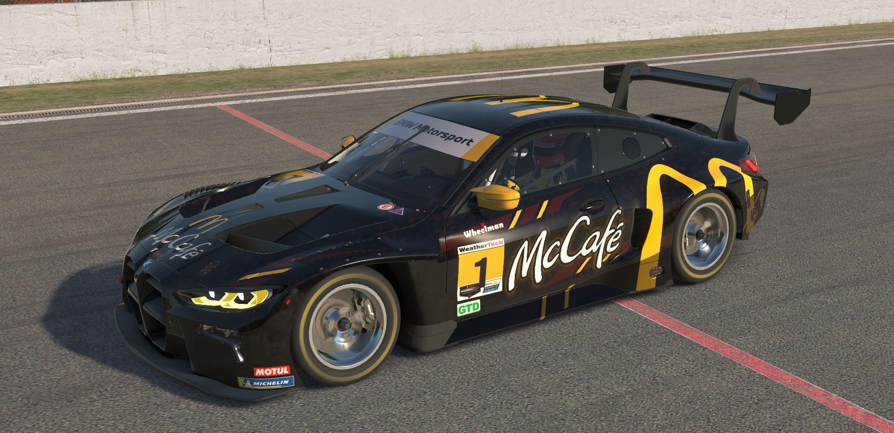 McCafe: BMW M4 GT3 by JW Salyers - Trading Paints