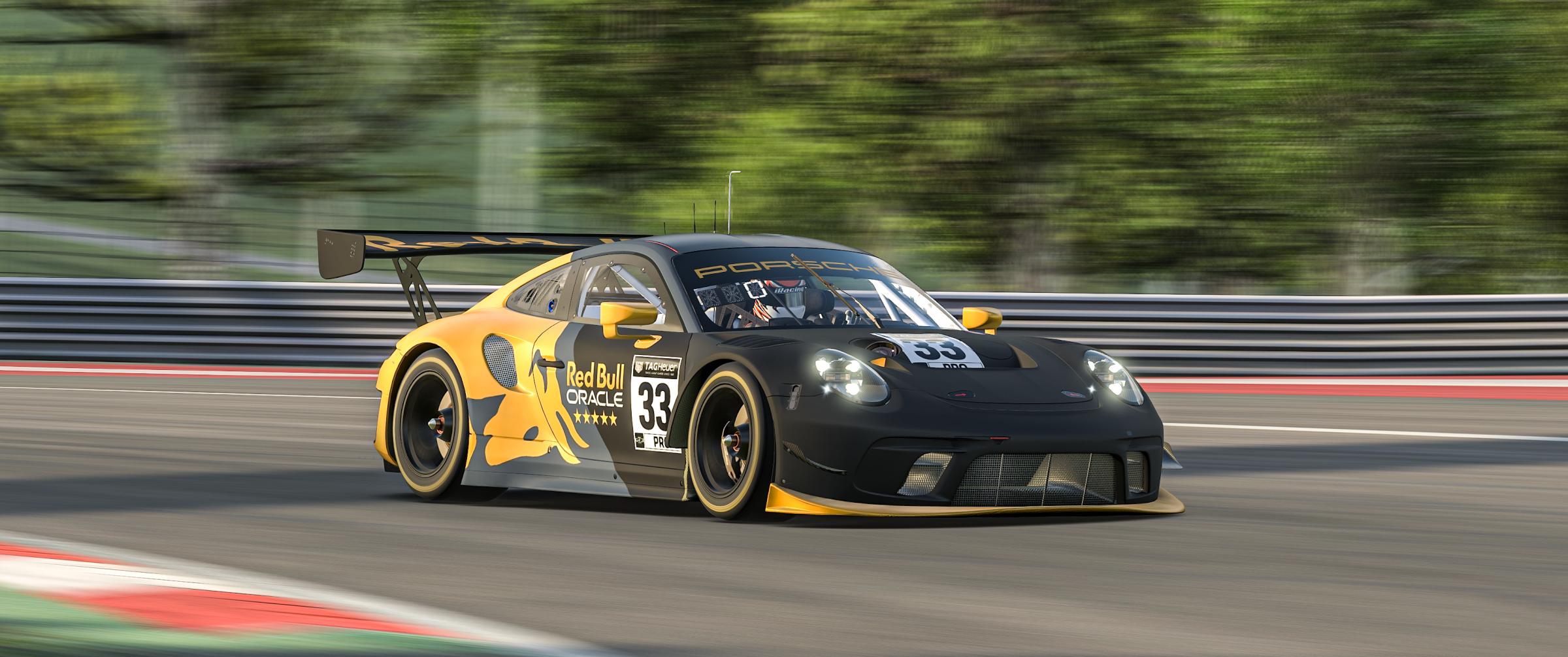 Porsche 911 GT3R Red Bull Racing WCC Special Golden Livery by Sven ...