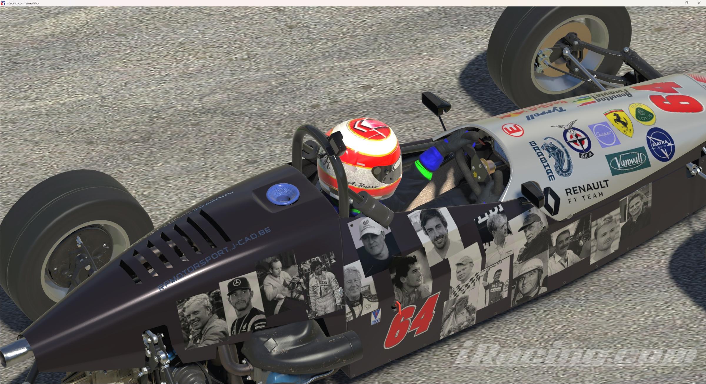 Antonio Russo Helmet by Pieter Cuypers - Trading Paints