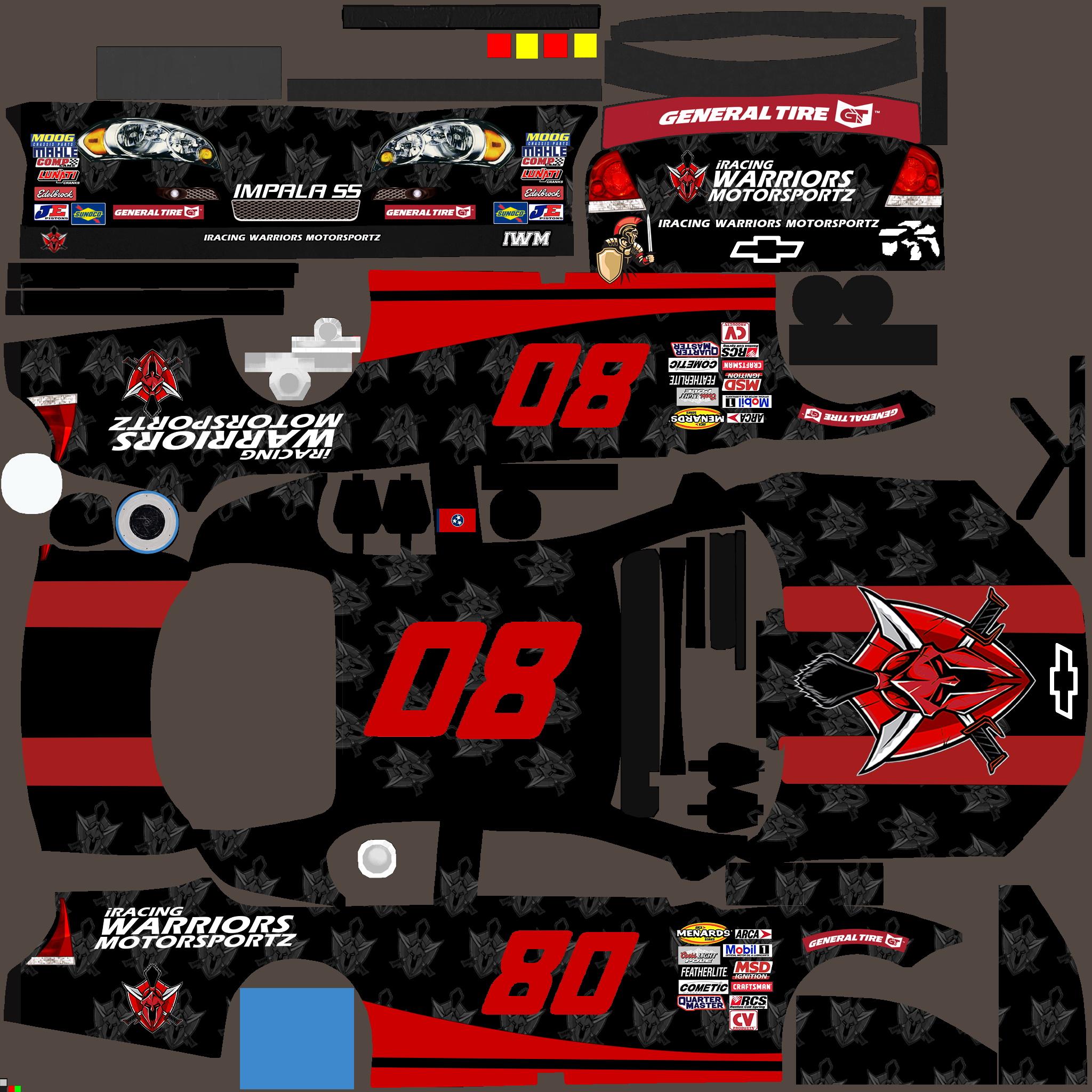 IWM Chevrolet Impala SS Class B #80 by Michael C. - Trading Paints