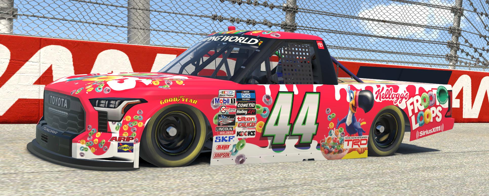 Toyota Tundra Truck 2022 Kelloggs Froot Loops Cereal by Brian J Oshenska - Trading Paints