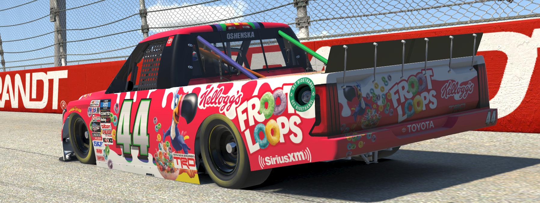 Toyota Tundra Truck 2022 Kelloggs Froot Loops Cereal by Brian J Oshenska - Trading Paints