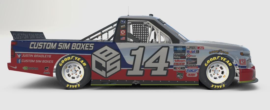 Bradley Custom Sim Boxes - Number by Brian Bussard - Trading Paints