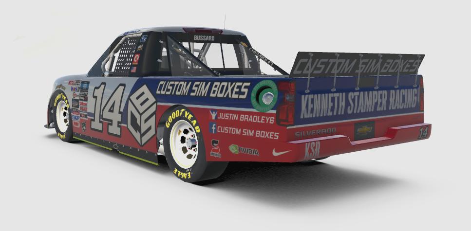 Bradley Custom Sim Boxes - Number by Brian Bussard - Trading Paints