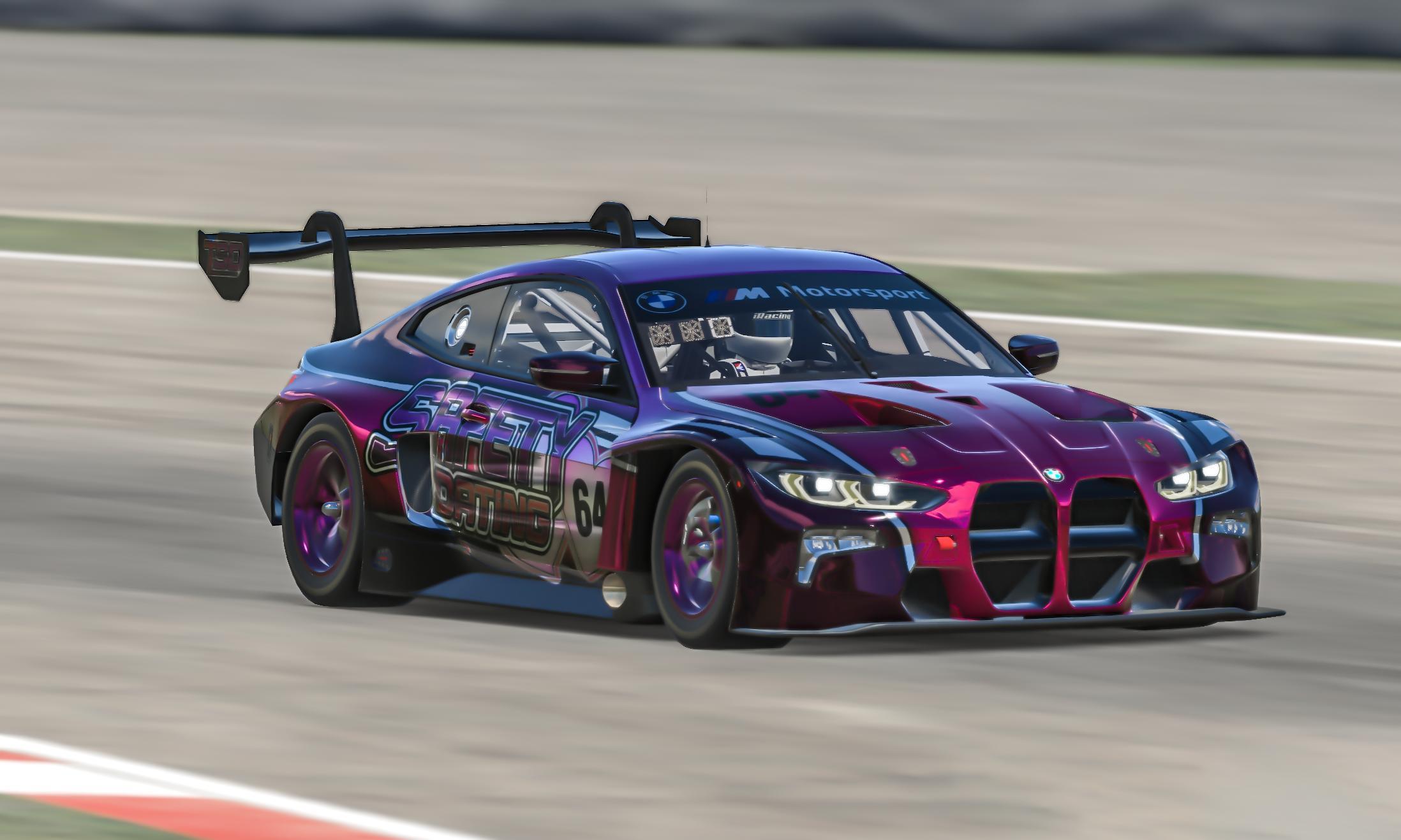 BMW M4 GT3 Team Safety Dating by Alp Y. - Trading Paints