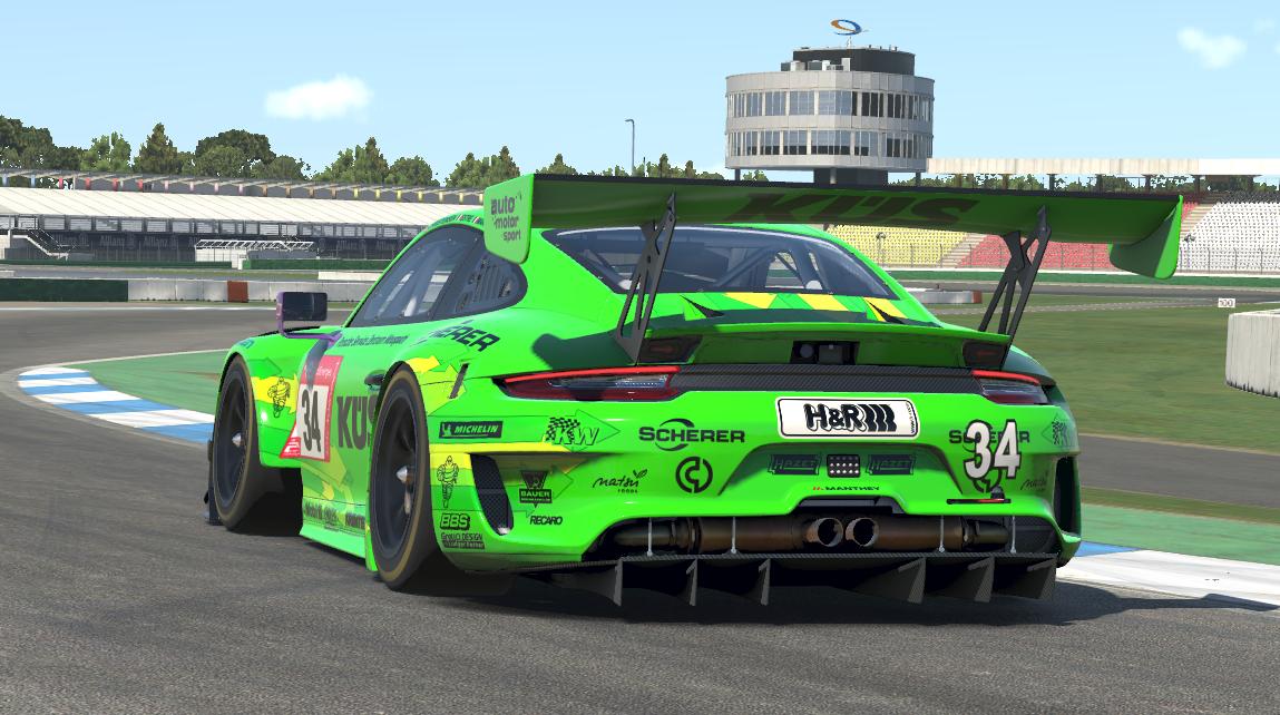 Porsche 911R GT3 Manthey Racing 2022 Nurburgring 24h grello green by ...