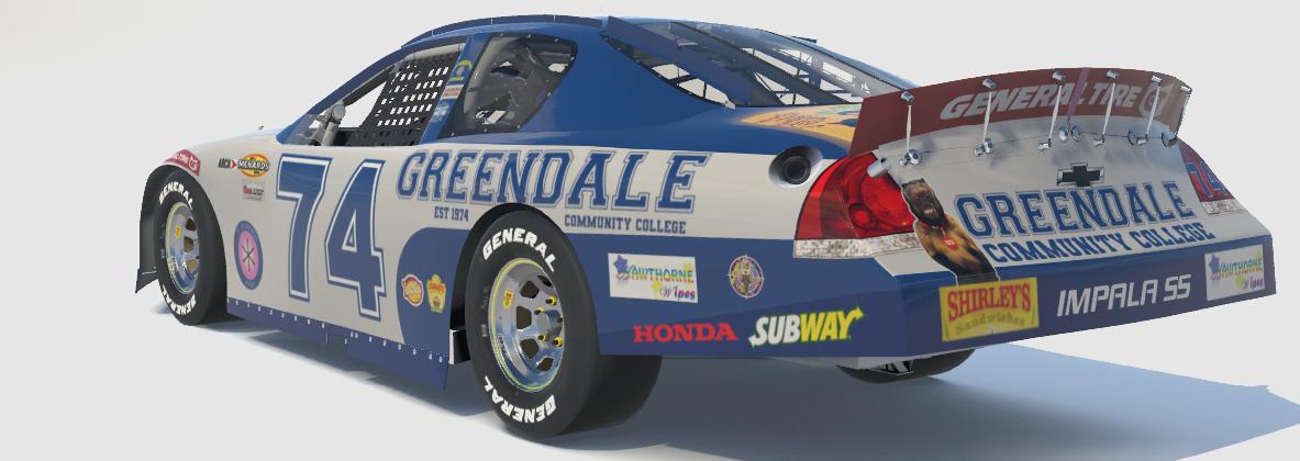 Greendale Community College - ARCA / Gen 4 by John Rubino - Trading Paints