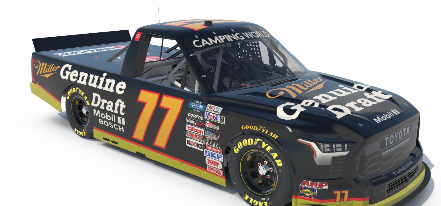 Miller Genuine Draft Toyota Tundra by Gary G. - Trading Paints