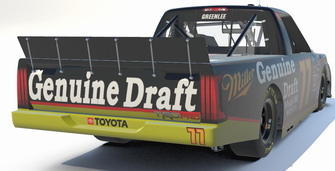 Miller Genuine Draft Toyota Tundra by Gary G. - Trading Paints