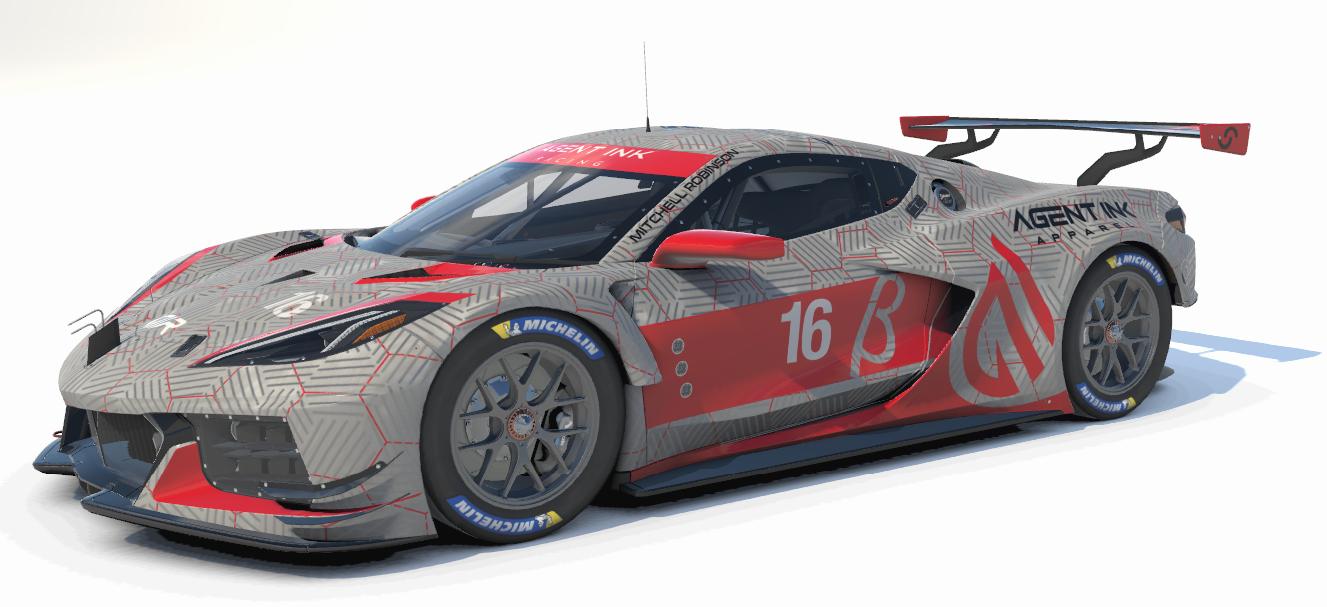 Agent Ink Racing - Corvette C8.R - Mitchell Robinson by Leigh O ...